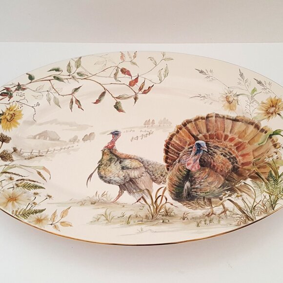 Pottery Barn | Dining | New Pottery Barn Thanksgiving Harvest Turkey ...